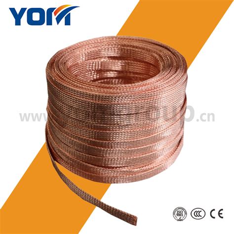 Ground Wire Silver Plated Flexible Copper Braid Busbar China Copper