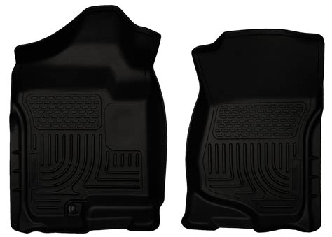 Husky Liners 18201 Husky Floor Liners Front 07 14 Escaladeavalanche