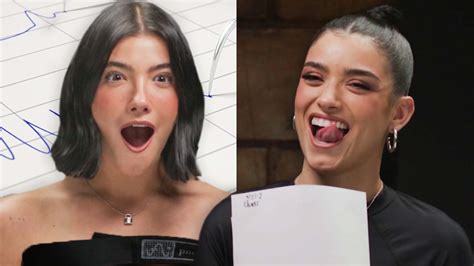 Watch Charli And Dixie Damelio Take A Lie Detector Test Lie Detector