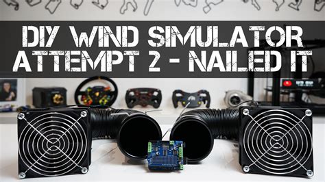 Diy Sim Racing Wind Simulator We Nailed It
