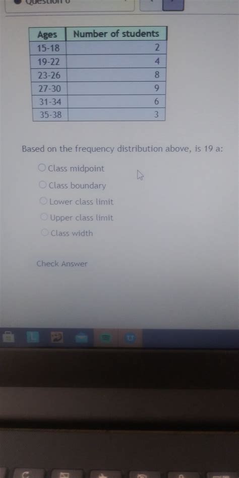 Answered Based On The Frequency Distribution Bartleby