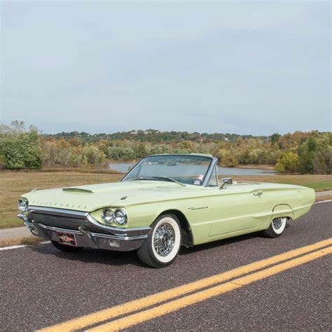 1964 Ford Thunderbird Convertible In Green 1960 T Bird 1967 T Bird