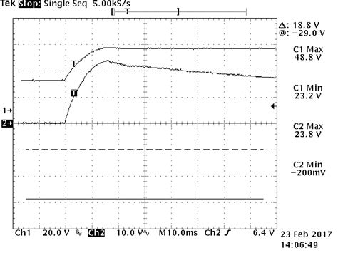 TPS2384 PoE Load Transient Response On Startup Power Management Forum Power Management TI