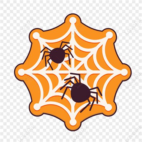 거미줄 오렌지 할로윈 귀신 부활절 계란 Png 일러스트 무료 다운로드 Lovepik