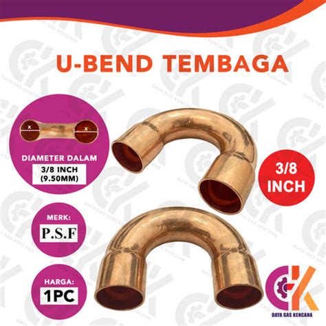 Jual Ubend 3 8 Inch Psf Tembaga U Bend Copper Return Bend Jakarta