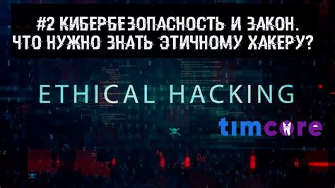 2 [Этичный хакинг с нуля] Кибербезопасность и закон Что нужно знать