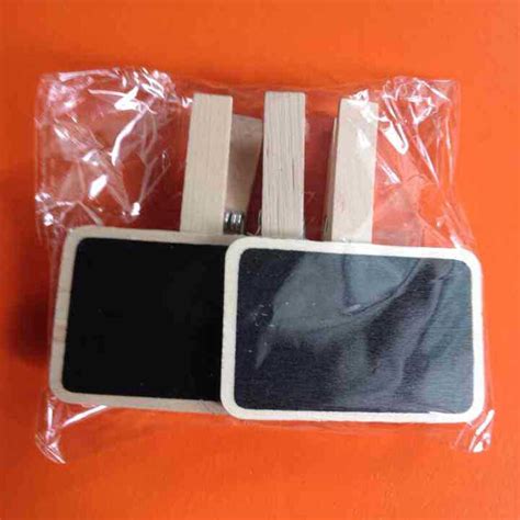 Mini Wooden Blackboard Memo Sign Message Small Not Vicedeal