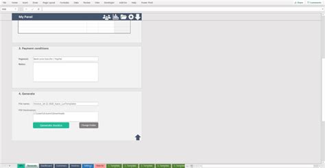 Excel Invoice Generator Tracker Dashboard Luxtemplates