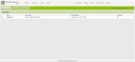 Mit App Inventor Interface Startertutorials