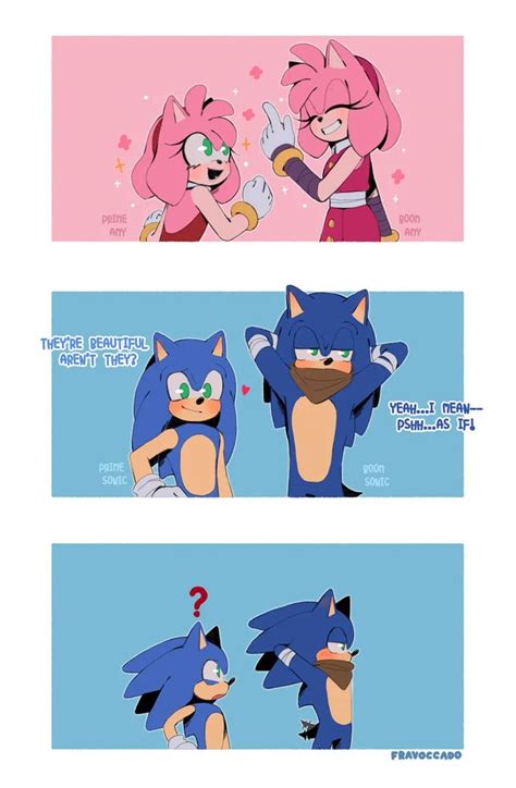 Sonic The Hedgehog Is Talking To His Friend In This Comic Strip Which Shows Him How