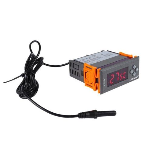 Digital Temperature Controller Temp Sensor Thermostat Control Relay New
