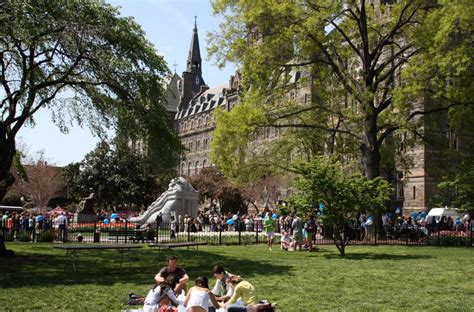 Georgetown University Walking Tour Self Guided Washington Dc Usa