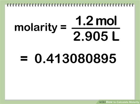 4 Ways To Calculate Molarity WikiHow