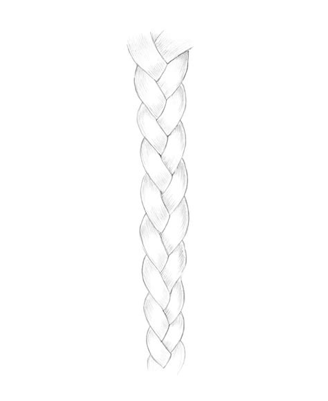 How To Draw A Braid