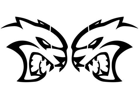 Dodge Srt Logo Hellcat