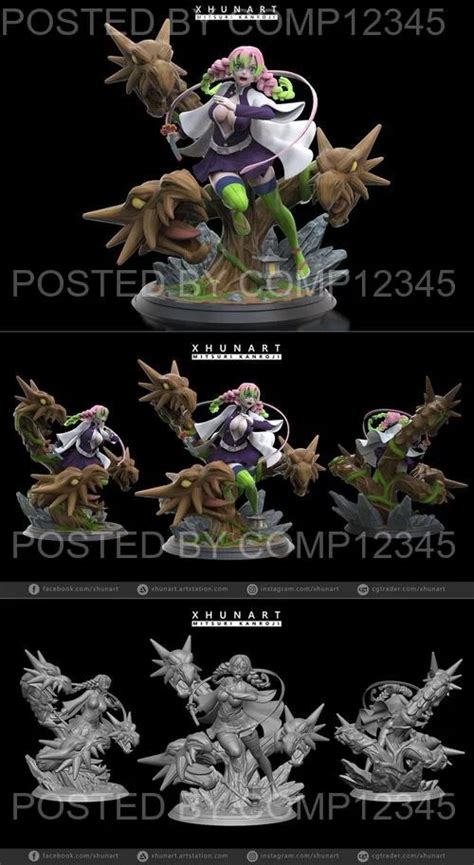 3d Print Model Mitsuri Kanroji