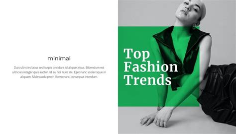 Trends Queen CSS Template By Nicepage