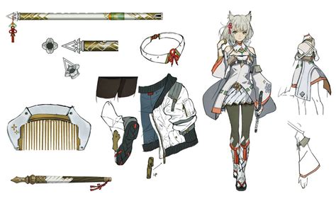 Mio Concept Artwork Xenoblade Chronicles Art Gallery Game Character Design Character Sheet