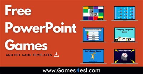 Free Powerpoint Games And Templates To Teach English Games4esl