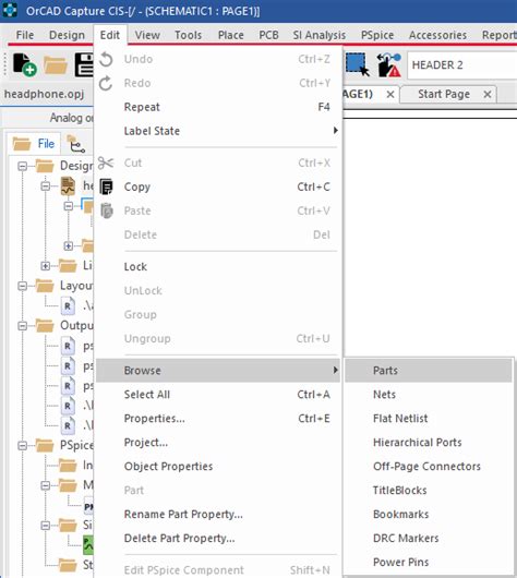 OrCAD Tutorial Physical Layout Parallel Systems