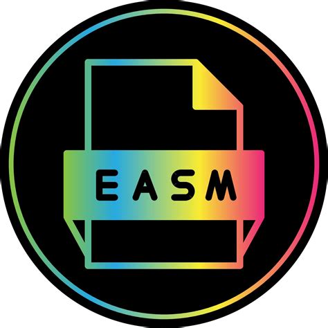 Easm File Format Icon 16904077 Vector Art At Vecteezy