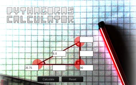 Pythagoras Calculator Chrome Web Store