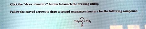 solved click the draw structure button to launch the drawing utility