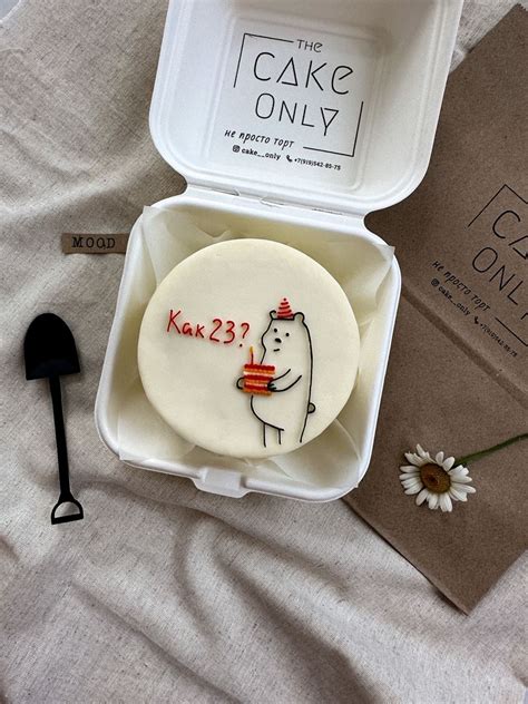 Бенто торт на день рождения