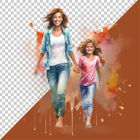 Madre E Hijo En Preciosos Retratos Archivo Psd Premium
