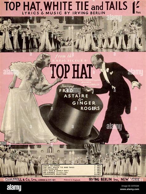 Top Hat 1935 Fred Astaire Banque De Photographies Et Dimages à Haute