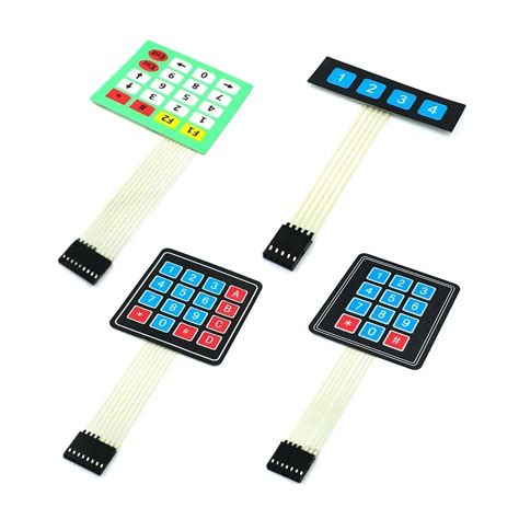 14 Matrix Arraymatrix Keyboard 16 Key Membrane Switch Keypad For
