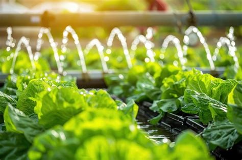 Automated Irrigation Systems In Action Showcasing Water Conservation In Modern Agriculture