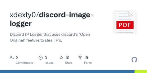 Github Xdexty0 Discord Image Logger Discord Ip Logger That Uses