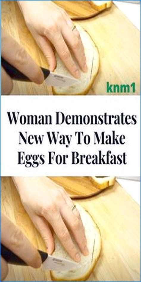Woman Shows New Way To Make Eggs For Breakfast Ways To Make Eggs