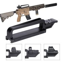 Ar15 Carry Handles For Ar 15 With Integrated Micro Red Dot Mount