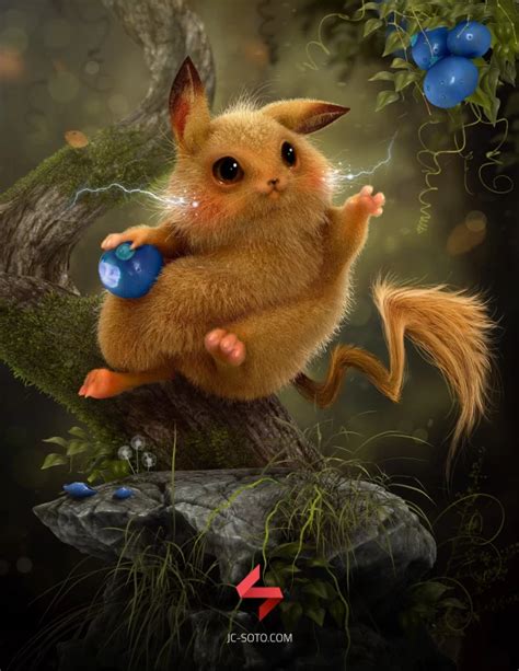 ۱۴ هنرمندی که سعی کردند پیکاچو را واقع گرایانه بکشند