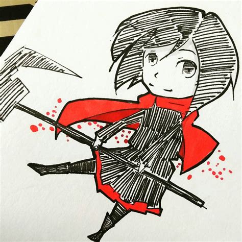 Chibi Ruby Rose By Alyffiskandar On Deviantart
