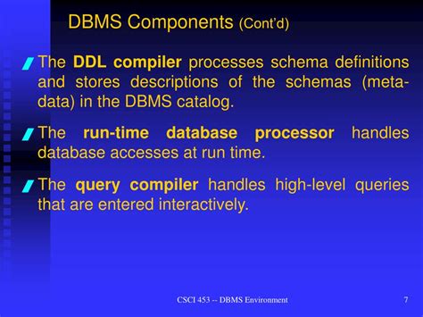 Ppt The Database System Environment Powerpoint Presentation Free Download Id3398595