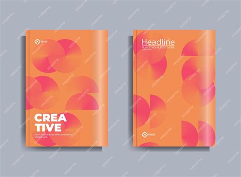Premium Vector Futuristic Gradient Poster Pamphlet Brochure Cover Design Layout Background
