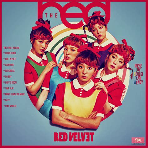 Red Velvet The 1st Album The Red By Diyeah9tee4 On Deviantart