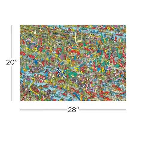 Wheres Waldo Dinosaurs 1000 Piece Puzzle The Puzzle Nerds