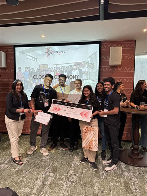 vaishnavi singh on linkedin hackblocks hackathon victory