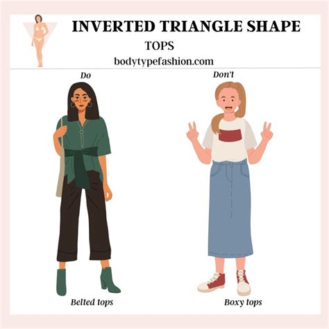 Fashion Mistakes To Avoid For The Inverted Triangle Shape Fashion For Your Body Type