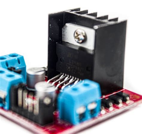 ماژول درايور استپر و Dc موتور دو كاناله L298n باباخانی الکترونیک