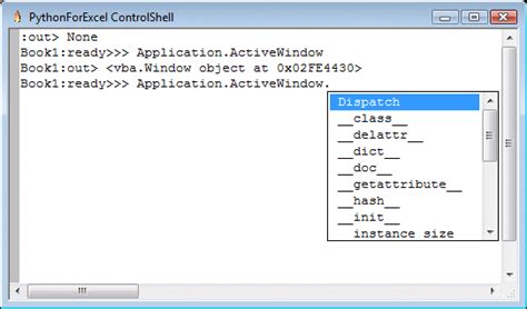 ActiveWindow Property Vba Application