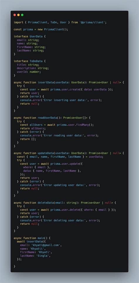 Khyati Singla On Linkedin 100daysofcode Codenewbie Prisma Typescript Webdev