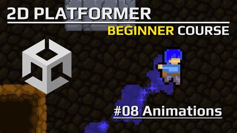 08 Animations Build A 2d Platformer With Visual Scripting In Unity