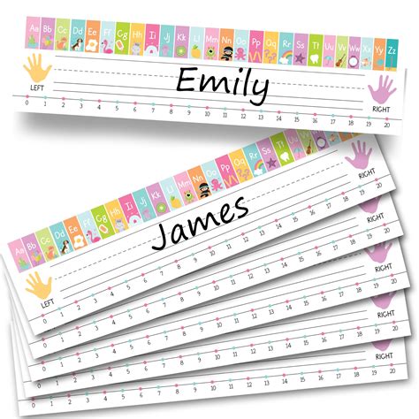 Hadley Designs Desk Name Tags For Classroom 25 Student