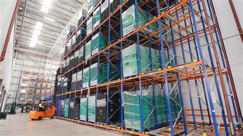 Push Back Pallet Racking Solutions Teepee Materials Handling