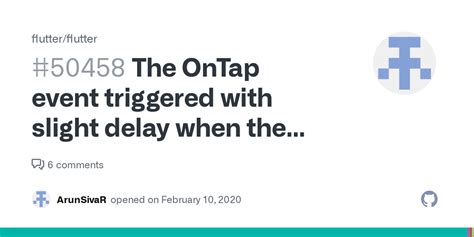 The Ontap Event Triggered With Slight Delay When The Ondoubletap Event Enabled In Gesture